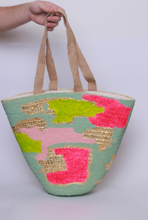 Jute handed Colors Bag – Fowa